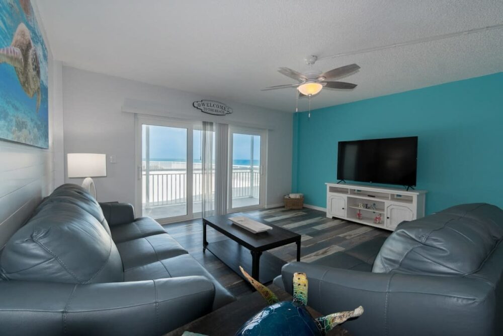 Oceanfront Updated Condo - Direct Beach Access! - Beachside Vacation ...