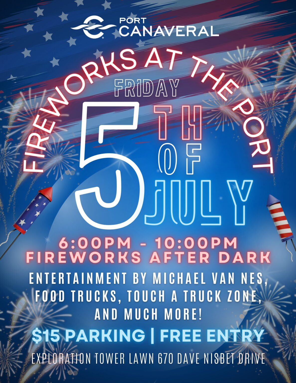 2024 Fireworks At The Port - Beachside Vacation Rentals
